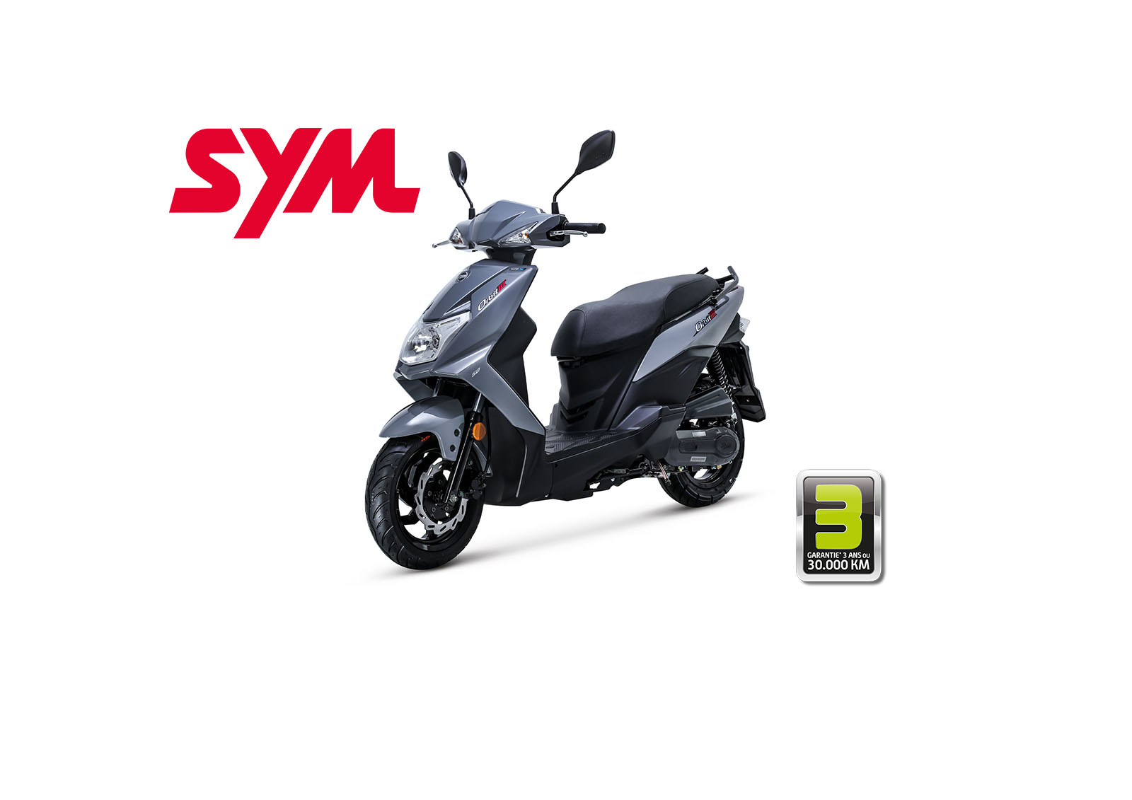 E – SYM Orbit III 50cc E5 - Bike'Up Nice