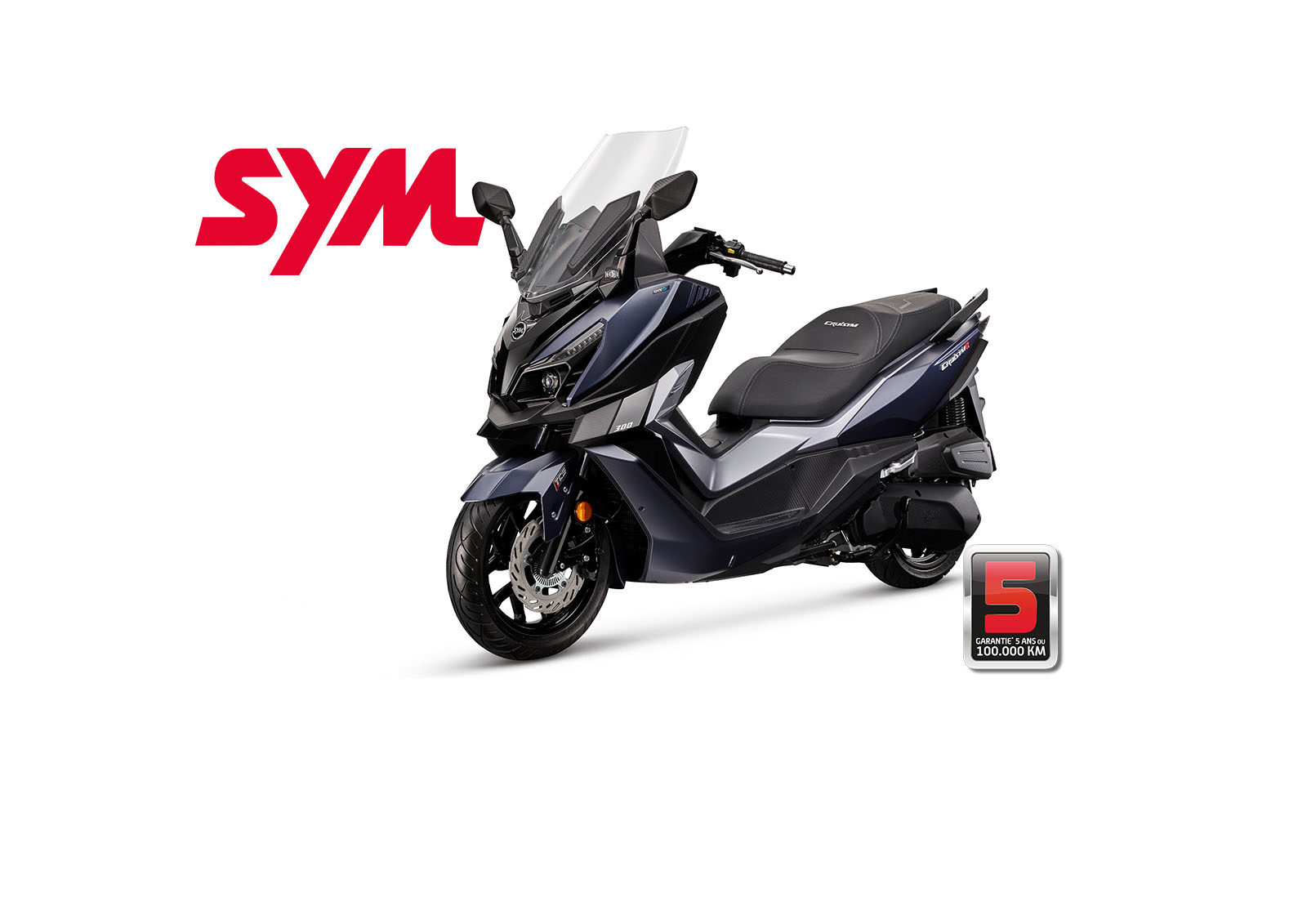 R – SYM CRUISYM @ 300cc ABS E5 - Bike'Up Nice